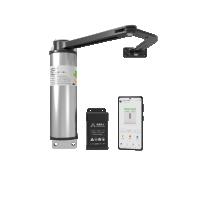China DC 24V Brushless Motor Swing Gate Opener with 230kg Max Gate Weight and IPX4 Waterproof Automatic Gate Motor for sale