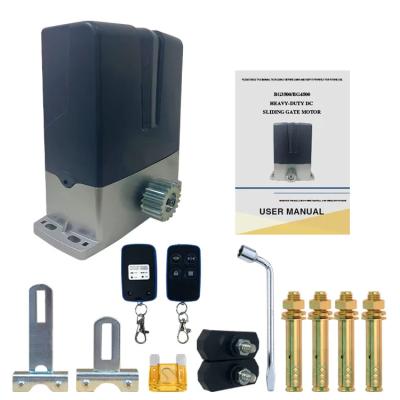 China 3500KG Remote Control Sliding Gate Motor Automatic DC 36V Waterproof For Industrial Use for sale
