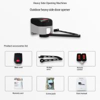 China Heavy-Duty Swing Door Opener with 350KG Load-Bearing and DC Brushless Motor - Customizable LOGO Automatic Gate Motor for sale