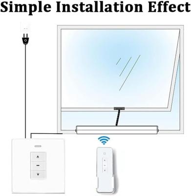 China Chain Window Opener with 600N Maximum Tensile Force IP32 Waterproof and Dustproof for 100mm-1200mm Opening Stroke for sale