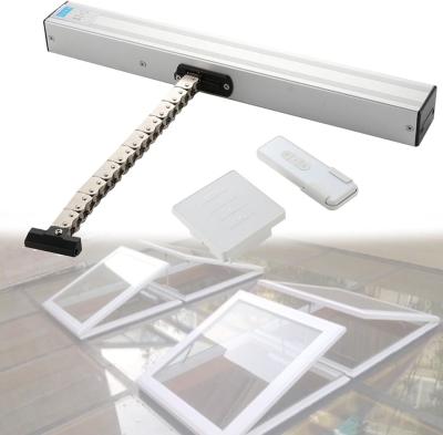 China Automatic Window Smart Greenhouse and Roof Vent 300mm Stroke Skylight Chain Window Opener Actuator for sale