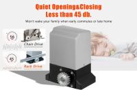 China 220V AC Electric Gate Opener with 600kg Max Gate Weight 12m/min Load Speed and IP55 Waterproof Sliding Gate Motor for Industrial Use for sale