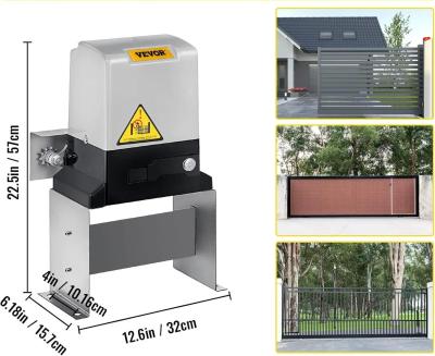 China AC 220V Automatic Sliding Gate Opener Motor with 600kg Max Gate Weight IP65 Waterproof and 12m/Min Load Speed for sale