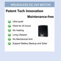 China DC24V Brushless Sliding Gate Motor with 1000kg Max Gate Weight and IP65 Waterproof Rating for sale