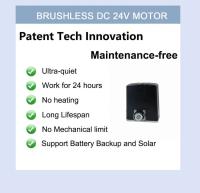 China BLB2000 Heavy Duty Brushless Sliding Gate Motor with 2000kg Max Gate Weight and IP65 Waterproof for Industrial & Residential Use for sale