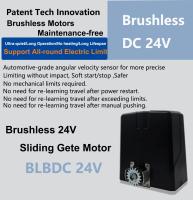 China BLB2000 Heavy Duty Brushless Sliding Gate Motor with 2000kg Max Gate Weight and IP65 Waterproof for Industrial & Residential Use for sale