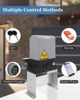 China Remote Control AC Sliding Gate Motor with 370W/550W/750W/1200W Motor Power and 12M/MIN Running Speed IP65 Waterproof for sale