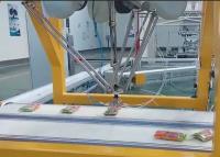 China Picking / Packing Industrial Delta Robot Arm With PLC Programmed Control for sale