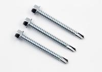 China Hex Head Self Drilling Screw Zinc Plated 4.8/5.5/6.3x(19~100)mm for sale