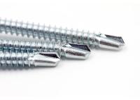 China Hex Head Self Drilling Screw Zinc Plated 4.8/5.5/6.3x(19~100)mm for sale