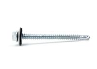 China Hex Head Self Drilling Screw Zinc Plated 4.8/5.5/6.3x(19~100)mm for sale