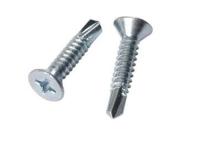China CSK Head Self Drilling Screw Zinc Plated 3.5/3.9*(16~76)mm for sale