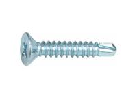 China CSK Head Self Drilling Screw Zinc Plated 3.5/3.9*(16~76)mm for sale