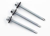 China Hex Head Self Drilling Screw Zinc Plated 4.8/5.5/6.3x(19~100)mm for sale