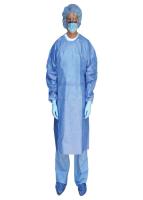 China Blue Disposable Protective Coveralls With Dry And Ventilated Warehouse Storage for sale