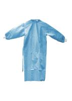 China Blue Disposable Protective Coveralls With Dry And Ventilated Warehouse Storage for sale