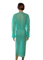 China Impervious Disposable Green Surgical Gown Non Sterile For Clinic / Dental for sale