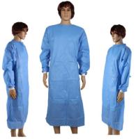China Fluid Resistant Medical Isolation Gowns , Disposable Laboratory Gowns for sale
