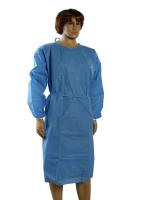 China Anti Blood Disposable Operating Gowns , Breathable Disposable Barrier Gowns for sale