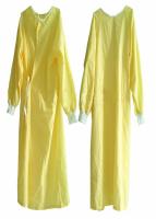 China Sterile Non Woven Disposable Protective Clothing , Disposable Patient Gowns for sale
