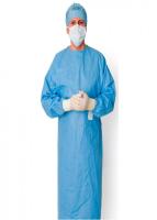 China Multicolor Medical Isolation Gowns Poly Coated With Fluid Resistant for sale