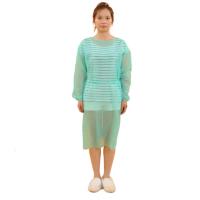 China Non - Toxic Disposable Lab Gown , Disposable Coveralls For Asbestos Removal for sale