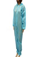 China Non Woven Disposable Coverall Suit , Disposable Cleaning Suits Food Industry for sale