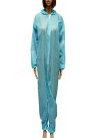 China Non Woven Disposable Coverall Suit , Disposable Cleaning Suits Food Industry for sale