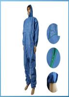 China White Industrial Disposable Coverall Suit for sale