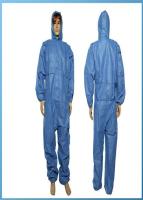 China White Industrial Disposable Coverall Suit for sale