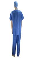 China Breathable Medical Isolation Gowns Alkali Resistant For Hospital / Clinic for sale