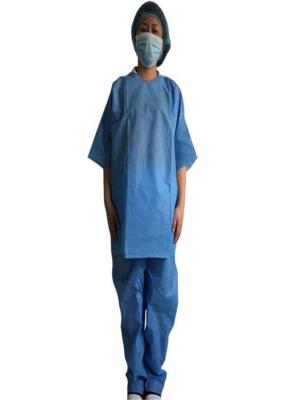 China Long / Short Sleeves Disposable Coverall Suit Dust Proof With Free Sample for sale