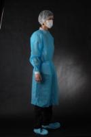 China Custom Size Disposable Medical Protective Apparel Dustproof Waterproof for sale
