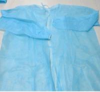 China Short Sleeve Disposable Patient Gowns Anti Permeate With FDA Approved for sale