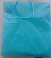 China Yellow / Blue Color Medical Isolation Gowns Air Permeable For Clinic for sale