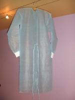 China Colorful Disposable Doctor Gown With Acid Resistant Alkali Resistant for sale