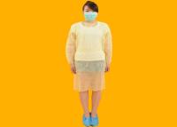 China Custom Size Disposable Medical Gowns , Disposable Dressing Gowns S-3xl for sale