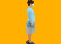 China Infection Control Disposable Safety Coveralls Anti - Alcohol For Medical for sale