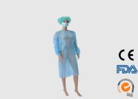 China Lightweight Medical Plastic Isolation Gowns Flexible For Personal Safety for sale