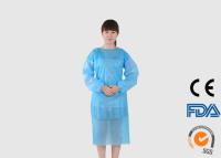 China Green Color Disposable Surgical Gown WITH PP Coated PE Material for sale