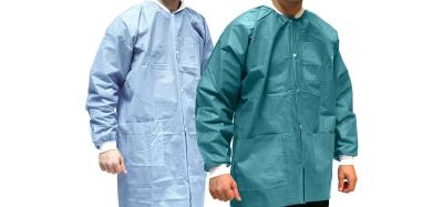 China Lightweight Soft Disposable Hospital Scrubs With Long Or Short Sleeves for sale