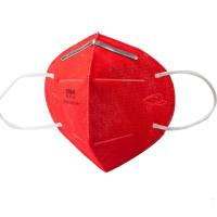 China Fashion Colorful Folding FFP2 Mask Custom Printed Anti Dust Disposable Mask for sale