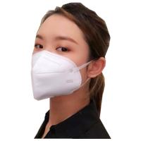 China Comfortable FFP2 Respirator Mask Vertical Fold Flat Antivirus N95 Disposable Mask for sale