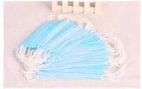 China Blue Disposable Mask Personal Safety Non Woven Face Mask For Beauty Salon for sale