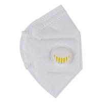 China Folding FFP2 Respirator Mask White Color For Electronic Manufacturing for sale