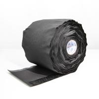 China Cloth Fabric Sleeve Wire Harness Wrapping Tape Black Color 130mm Width for sale