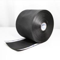 China Cloth Fabric Sleeve Wire Harness Wrapping Tape Black Color 130mm Width for sale