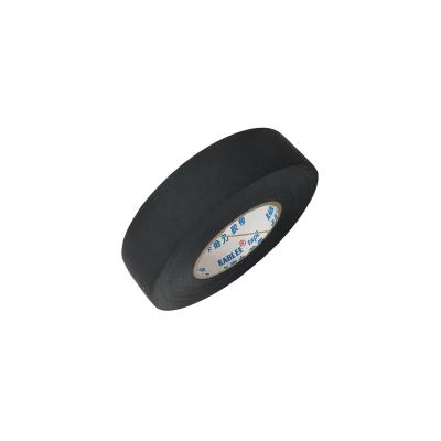 China Black Automotive Wire Loom Tape With Silk Screen Offset Gravure Printing for sale