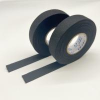China Noise Damping Fleece Wiring Tape Durable Black Color 25mm 32mm 38mm Width for sale