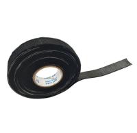 China Black Automotive Fleece Wiring Tape 0.7mm Thickness Water Resistant for sale